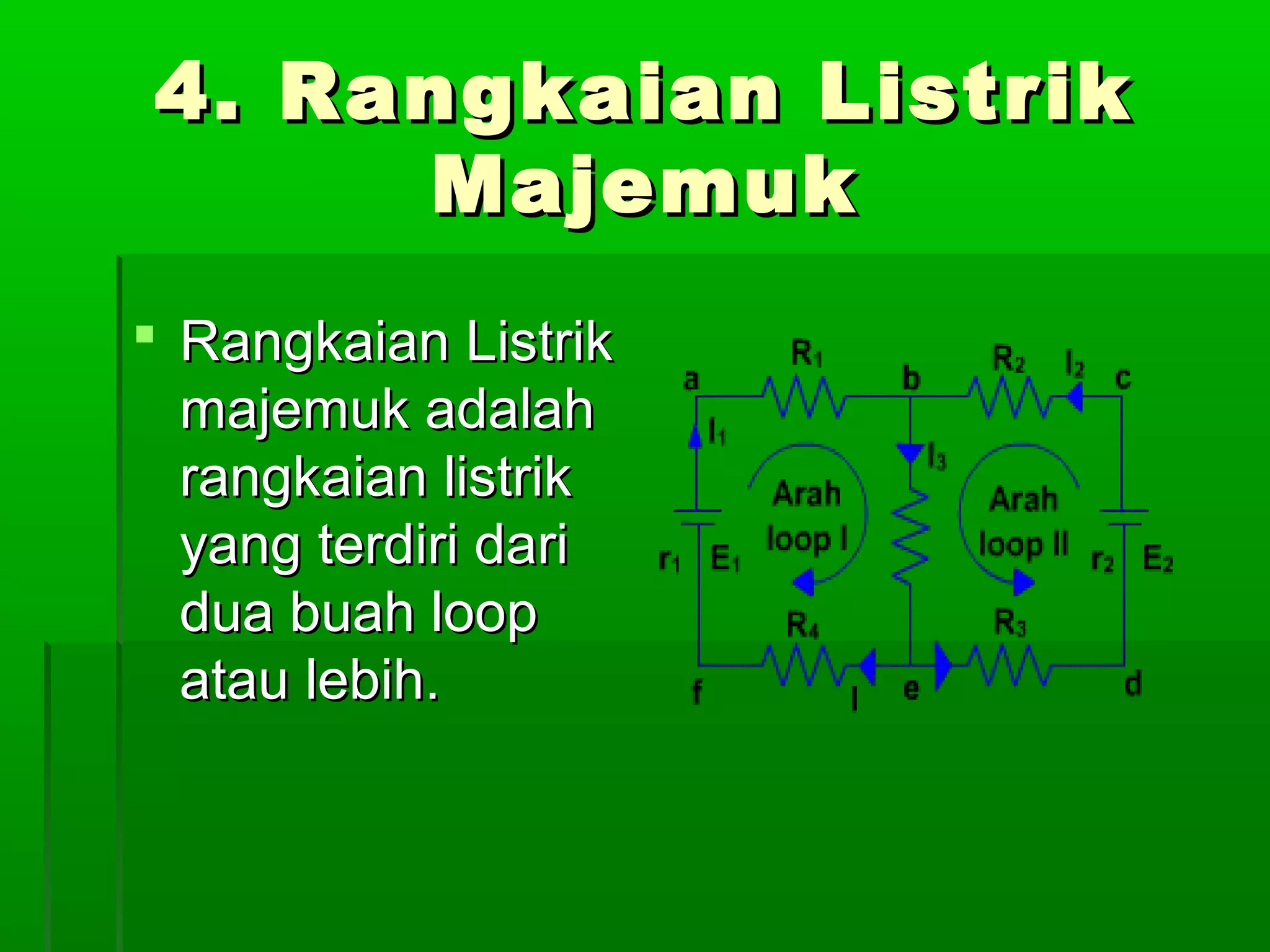 Rangkaian listrik dan daya listrik | PPT