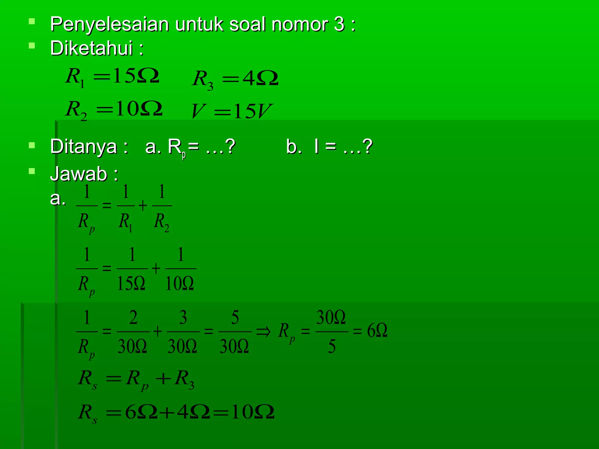 Rangkaian listrik dan daya listrik | PPT