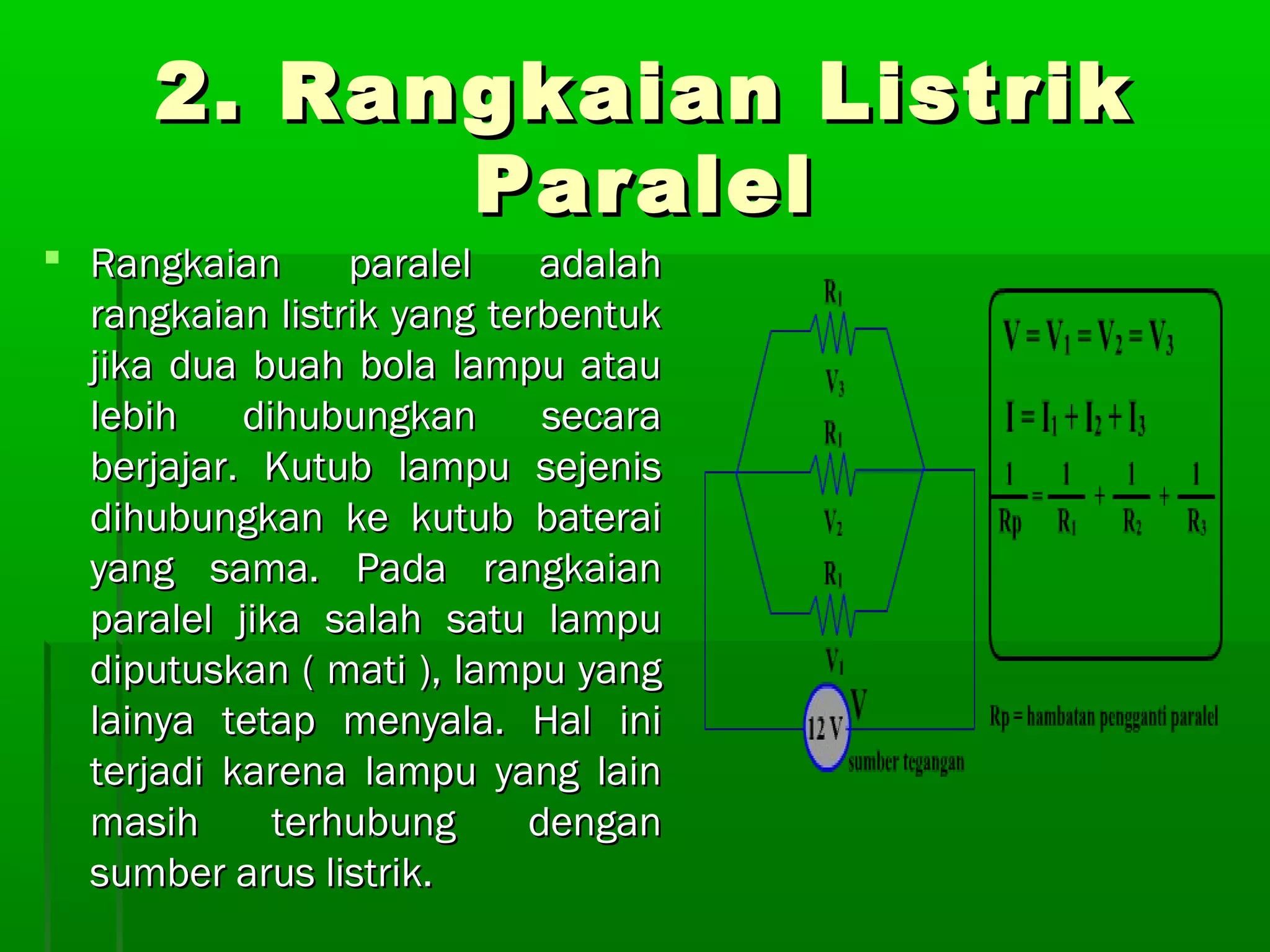 Rangkaian listrik dan daya listrik | PPT