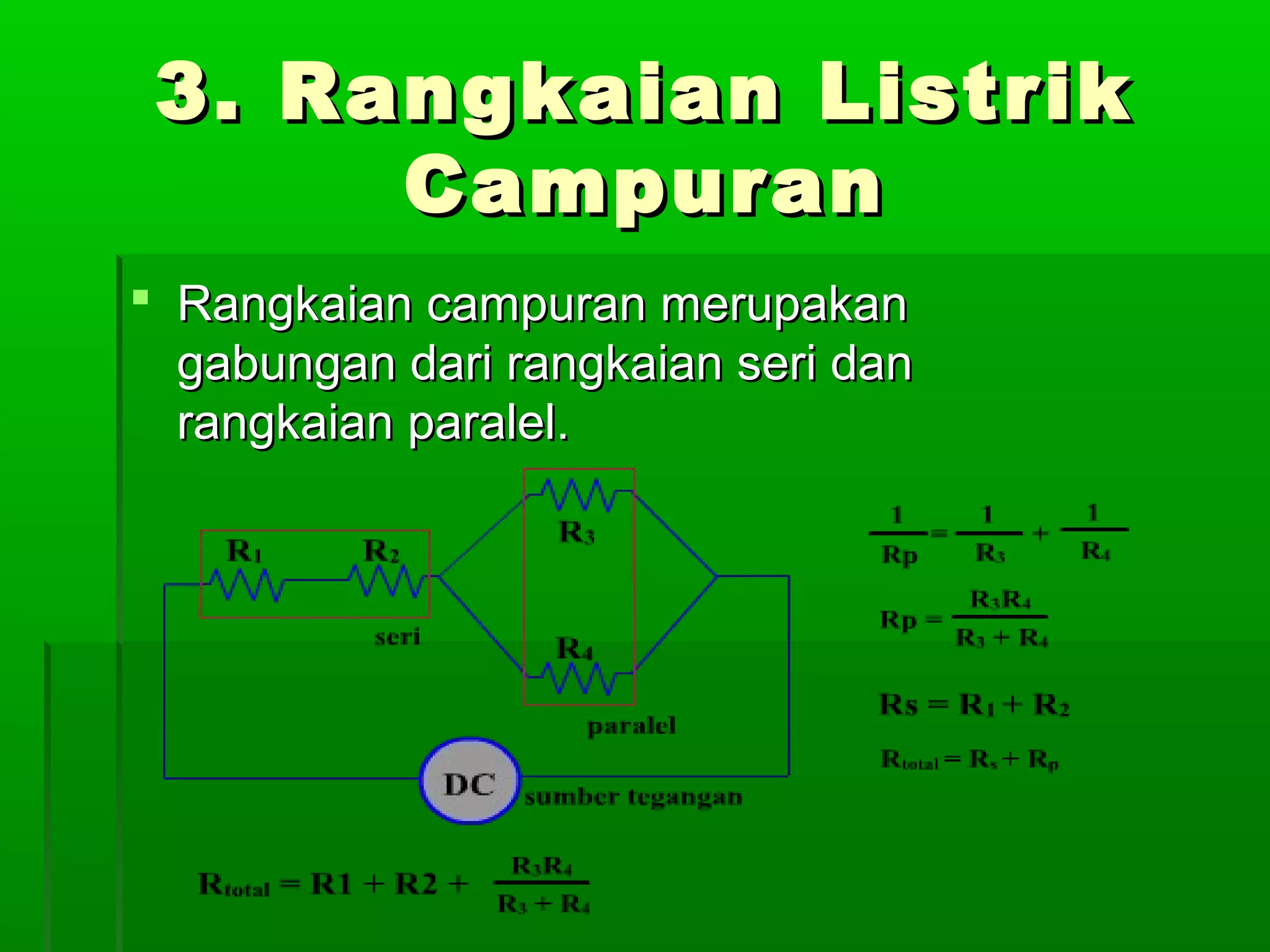 Rangkaian listrik dan daya listrik | PPT