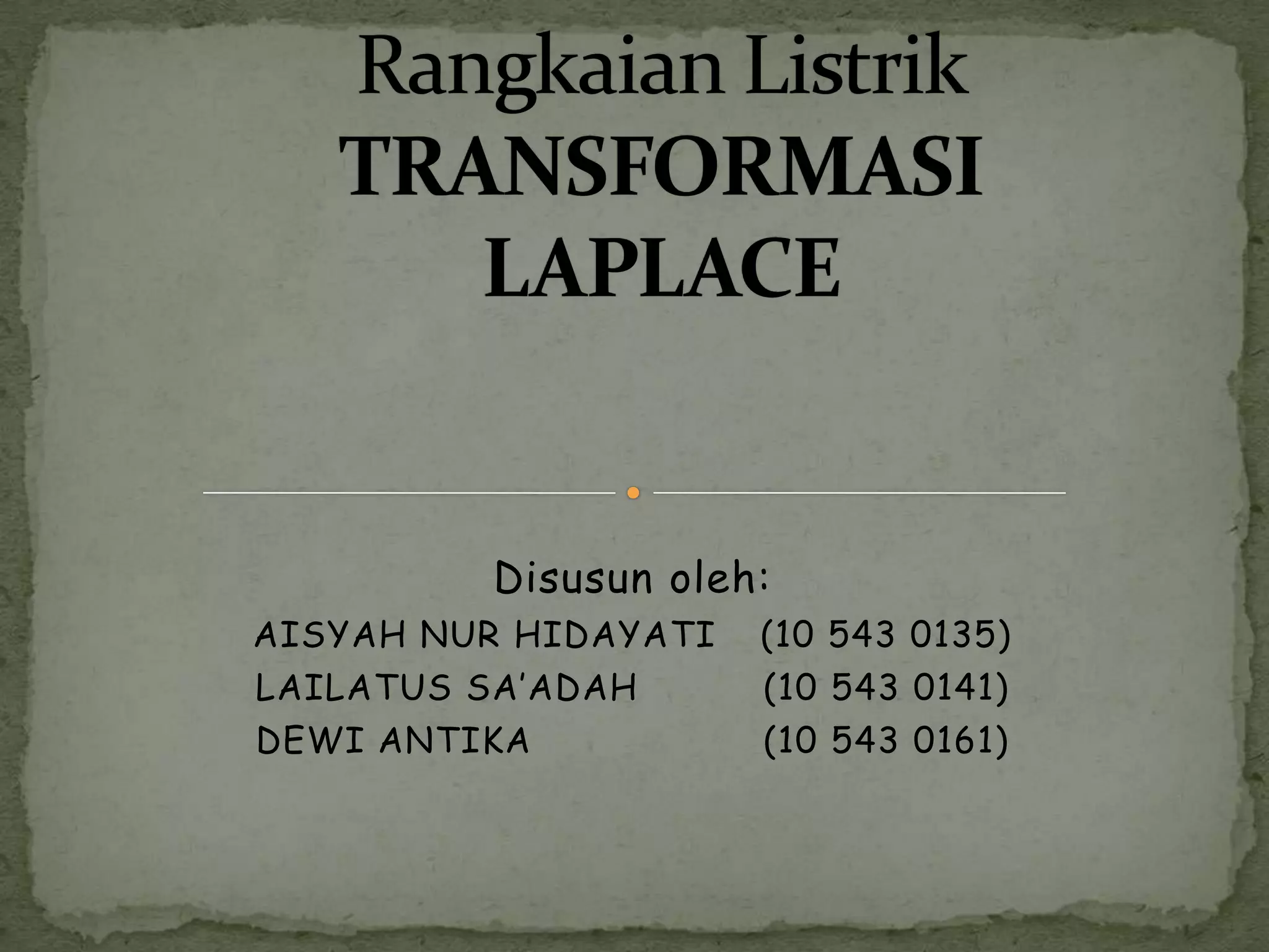 Rangkaian listrik power | PPTX