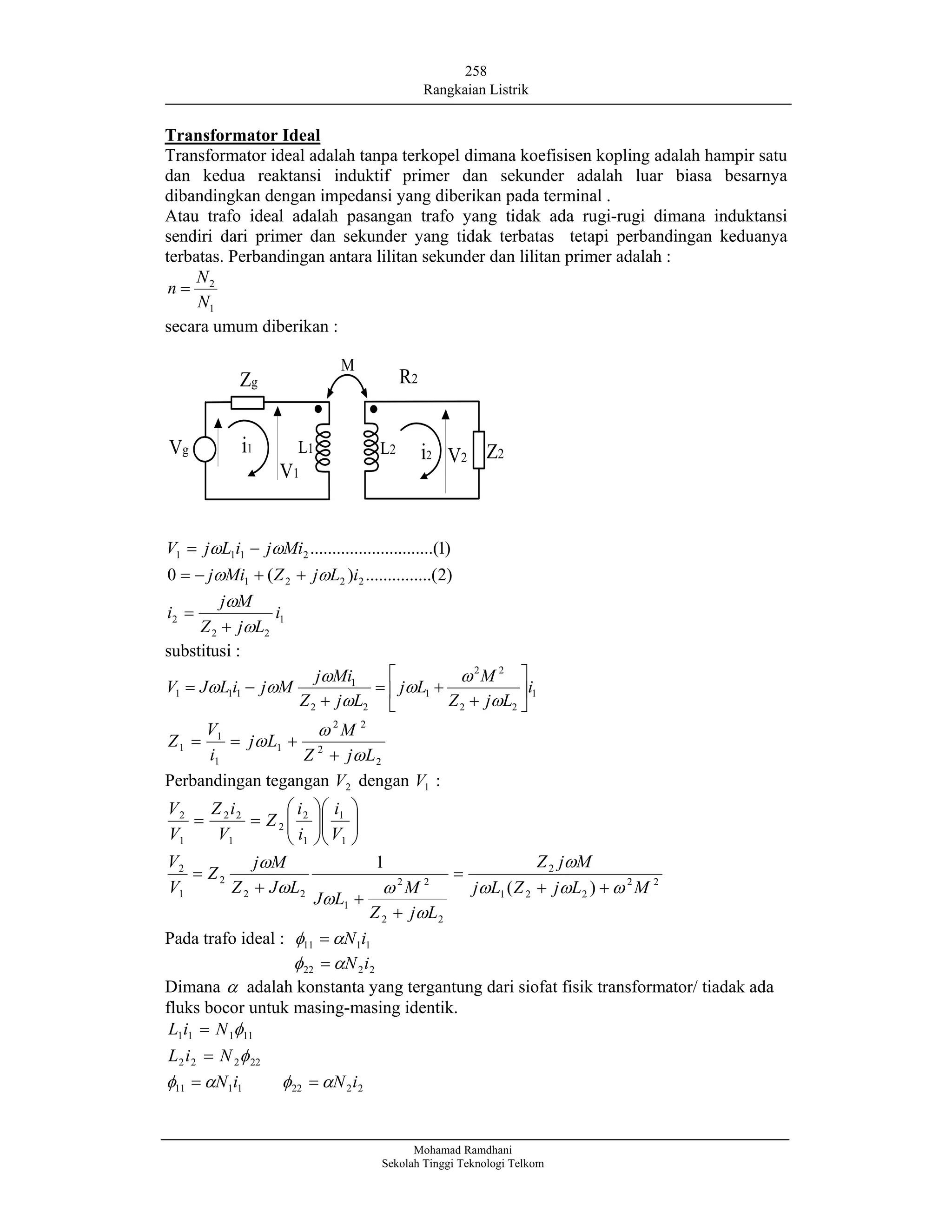 Rangkaian listrik ( revisi) mohamad ramdhani | PDF