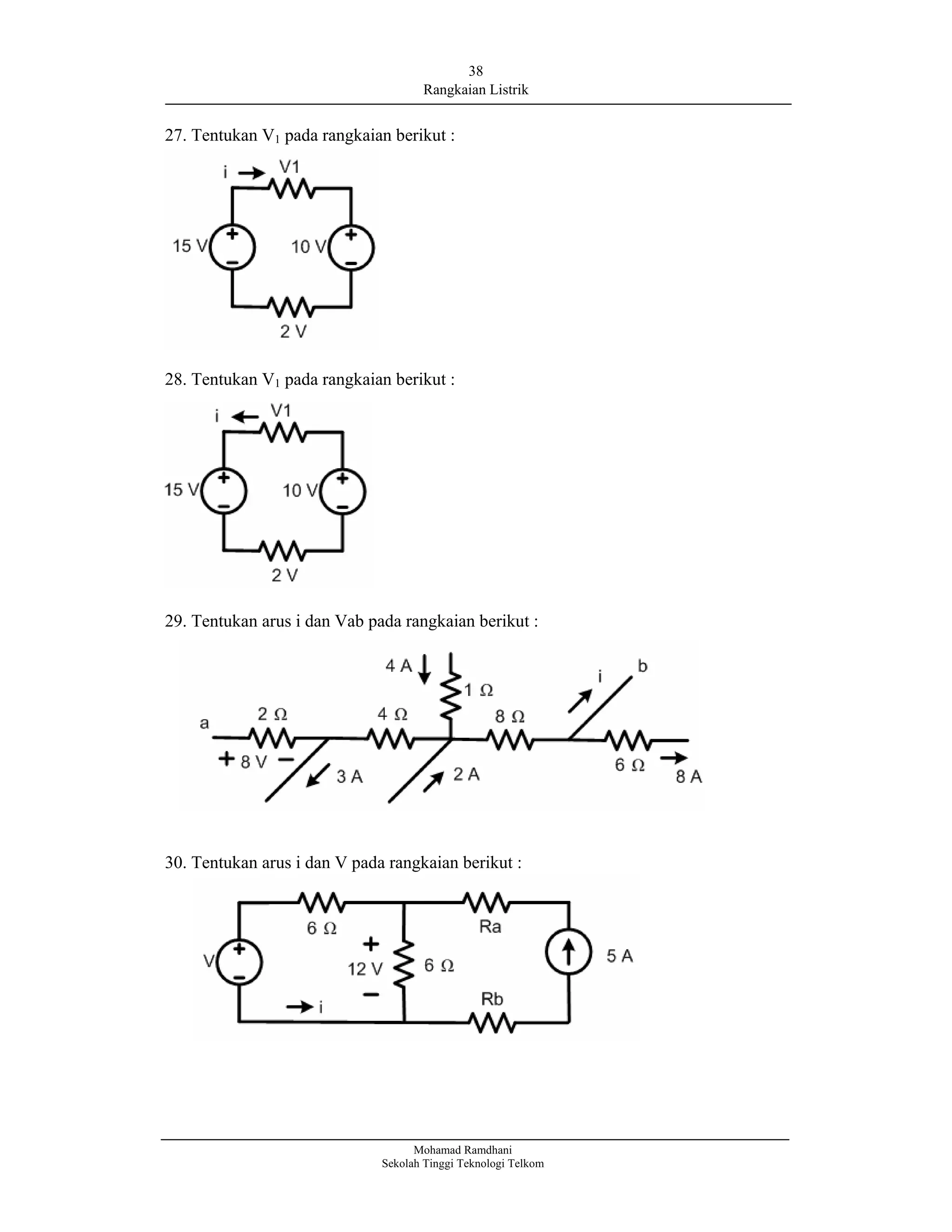 Rangkaian listrik ( revisi) mohamad ramdhani | PDF