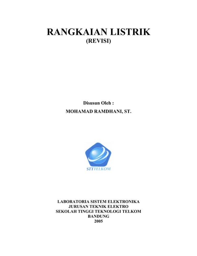 Rangkaian listrik ( revisi) mohamad ramdhani | PDF