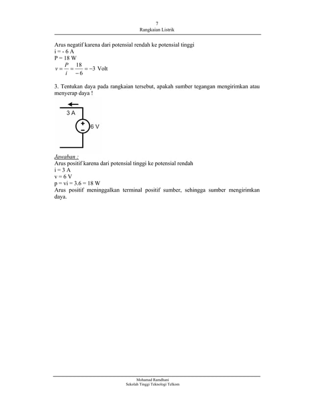 Rangkaian listrik ( revisi) mohamad ramdhani | PDF