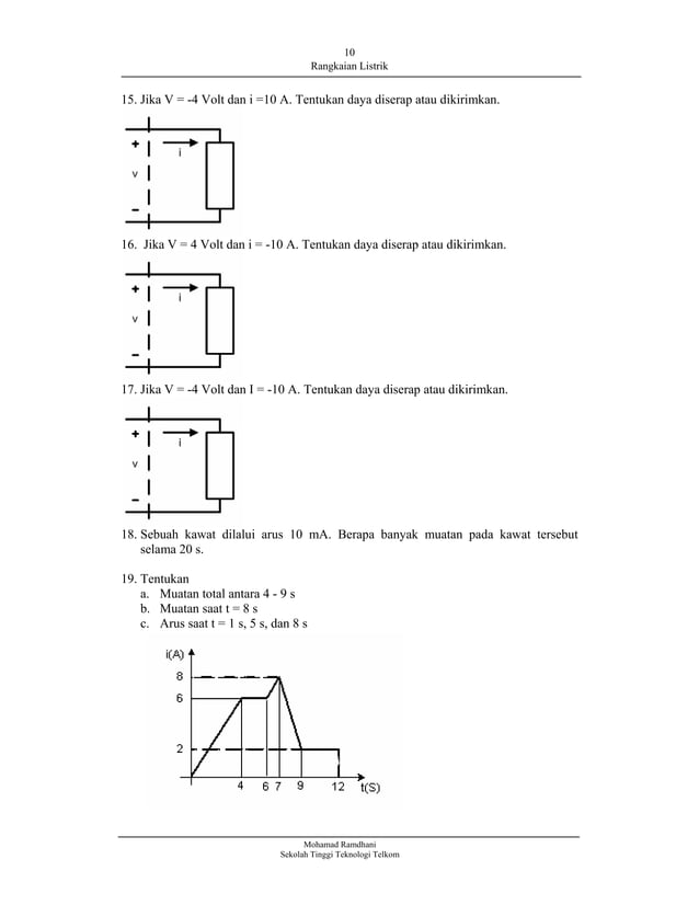 Rangkaian listrik ( revisi) mohamad ramdhani | PDF