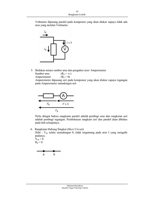 Rangkaian listrik ( revisi) mohamad ramdhani | PDF