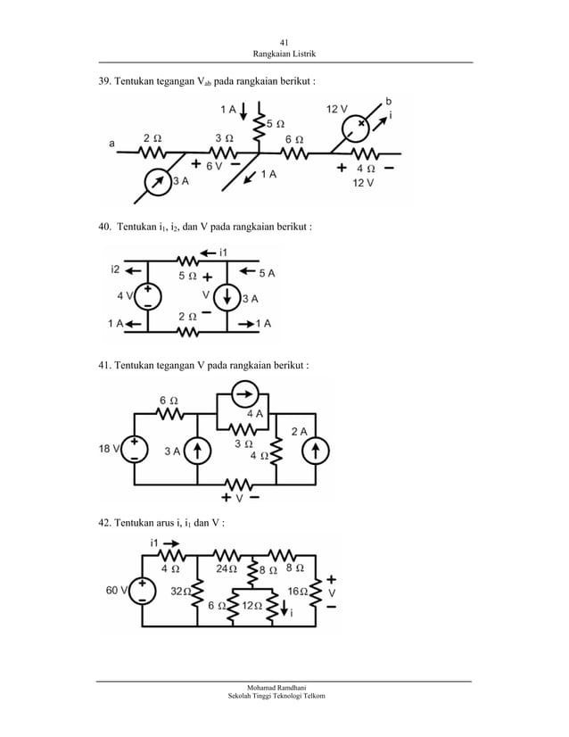 Rangkaian listrik ( revisi) mohamad ramdhani | PDF