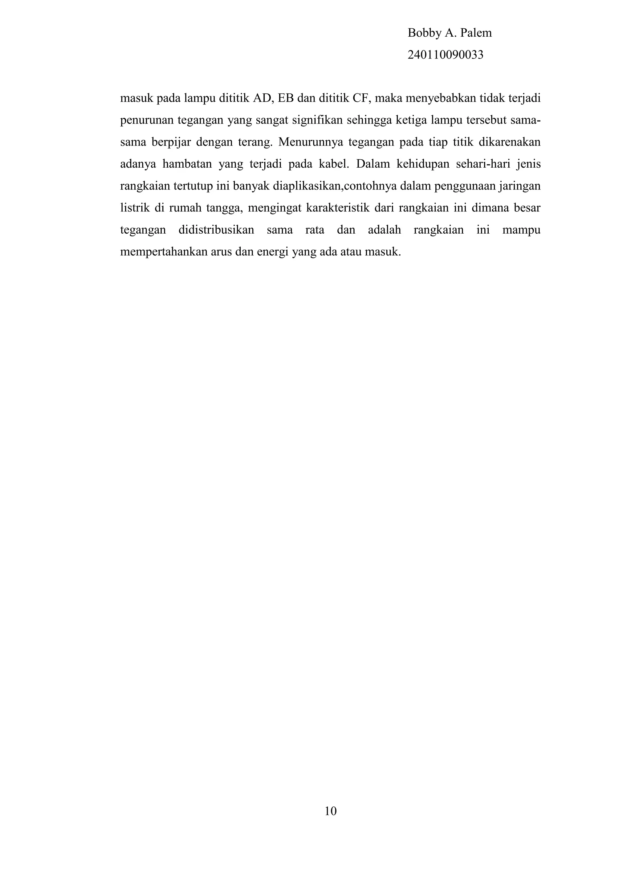 Rangkaian listrik tertutup_loop(Closeloop) | PDF