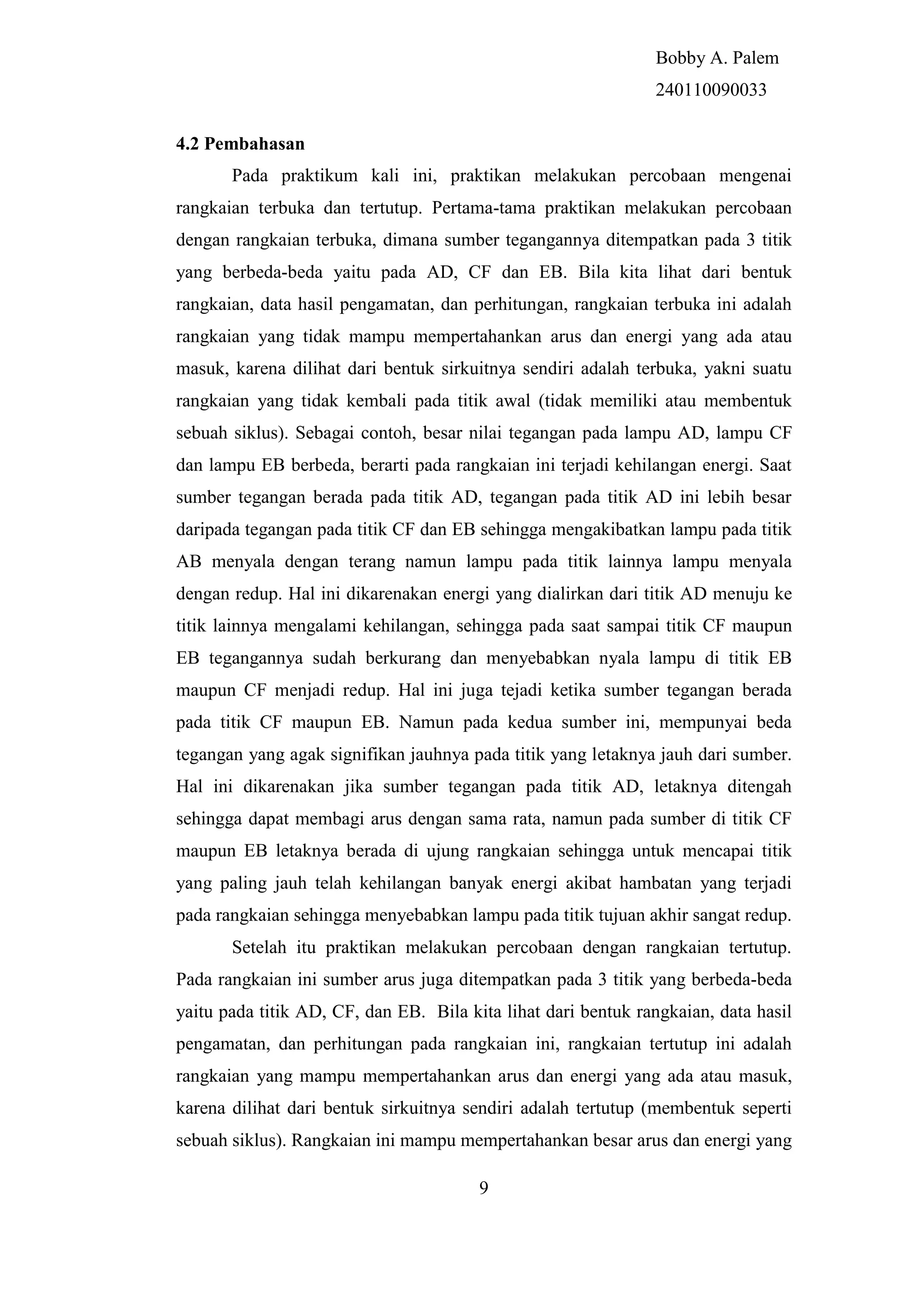 Rangkaian listrik tertutup_loop(Closeloop) | PDF