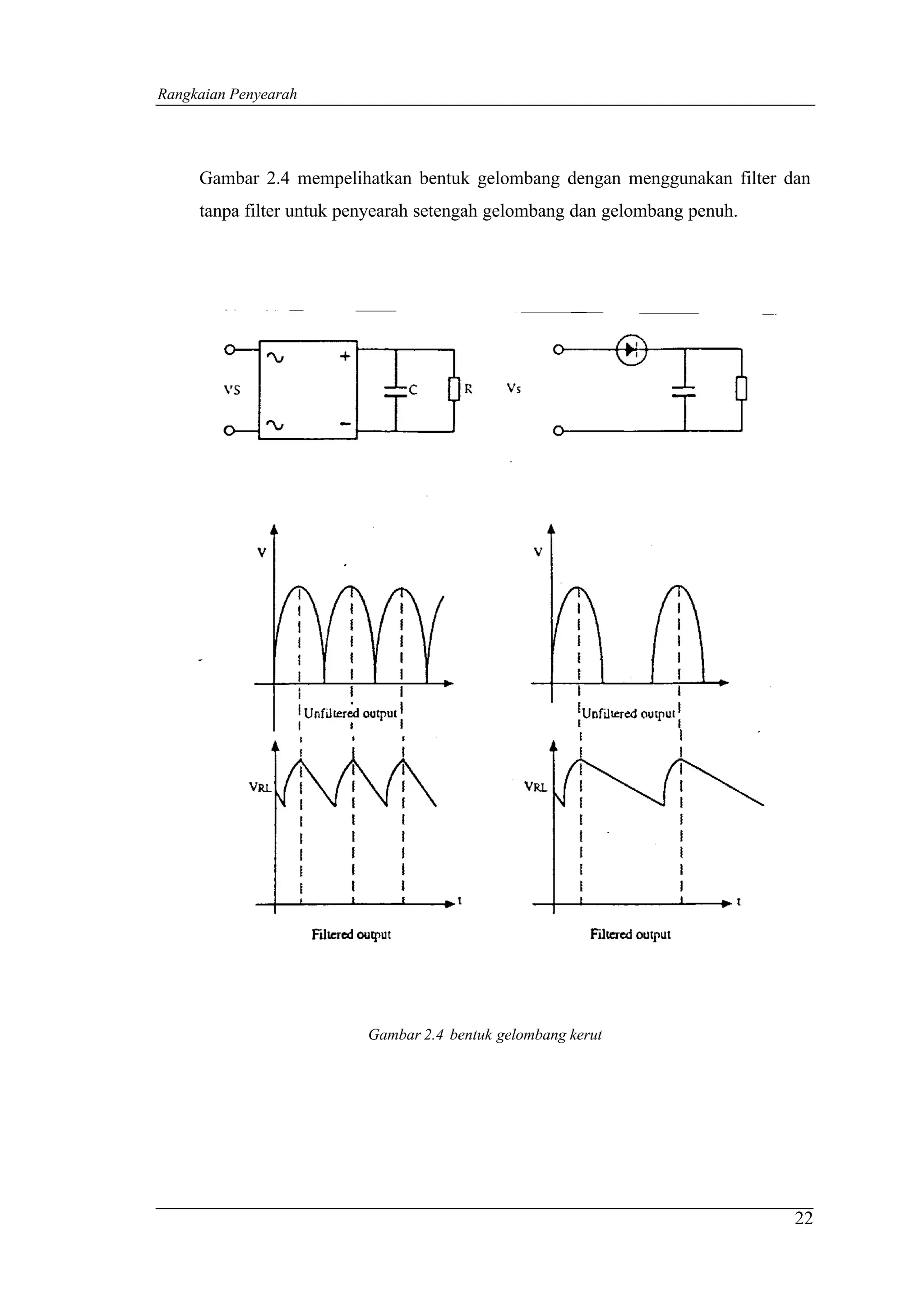 Rangkaian penyearah | PDF