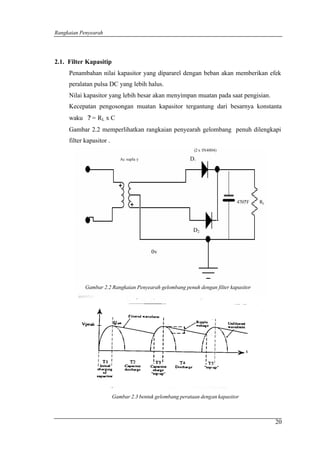 Rangkaian penyearah | PDF
