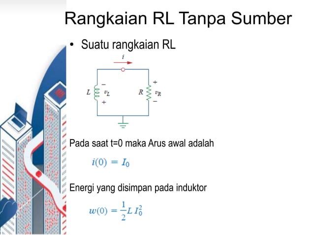 Rangkaian RC dan RL (Tanpa Sumber) | PPTX