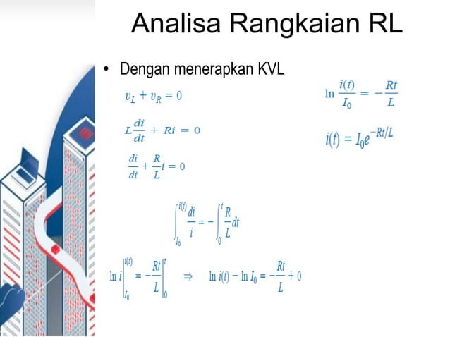 Rangkaian RC dan RL (Tanpa Sumber) | PPTX