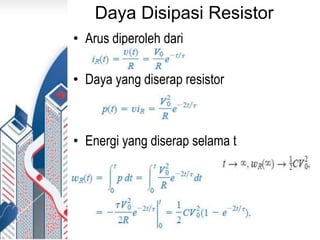 Rangkaian RC dan RL (Tanpa Sumber) | PPTX