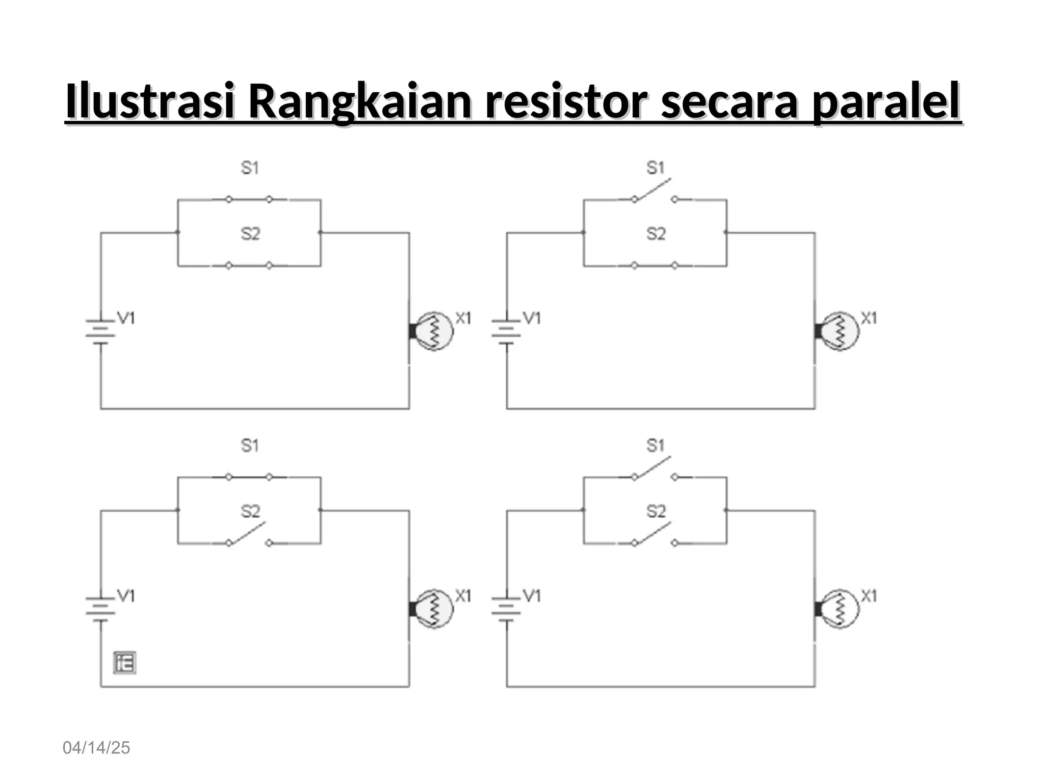 Rangkaian resistor, hukum ohm,kirchoff.ppt