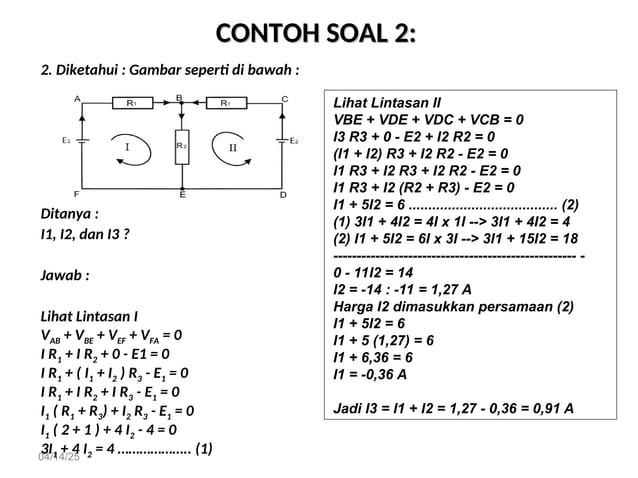Rangkaian resistor, hukum ohm,kirchoff.ppt