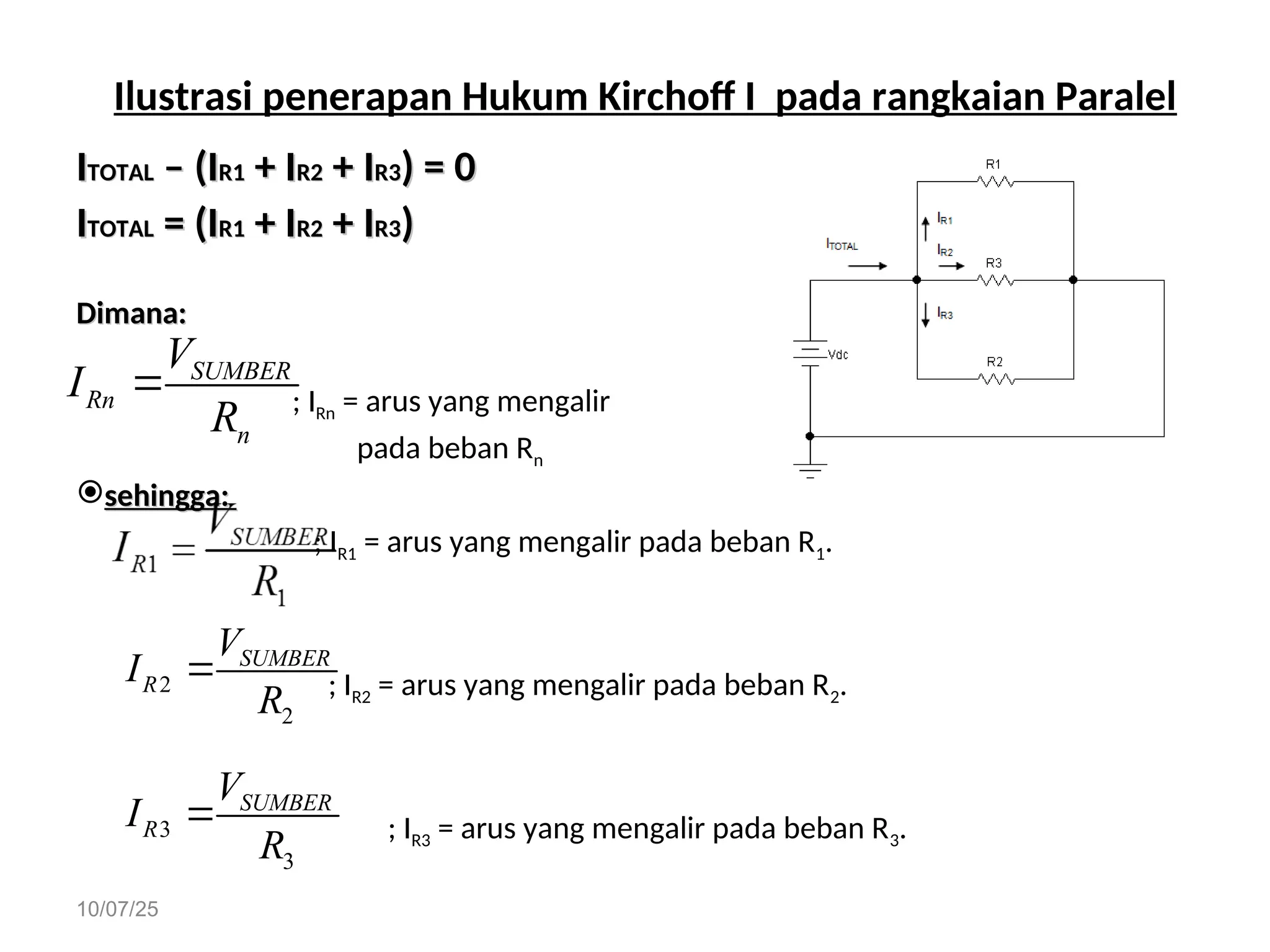 Rangkaian resistor, hukum ohm,kirchoff.ppt