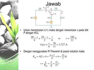 Rangkaian RL dengan sumber | PPTX
