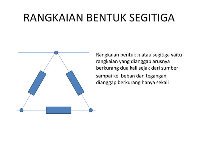 Rangkaian segitiga dan bintang | PPTX