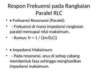 Rangkaian_Seri_Paralel_Resistor, Kapasitor dan Induktor .pptx