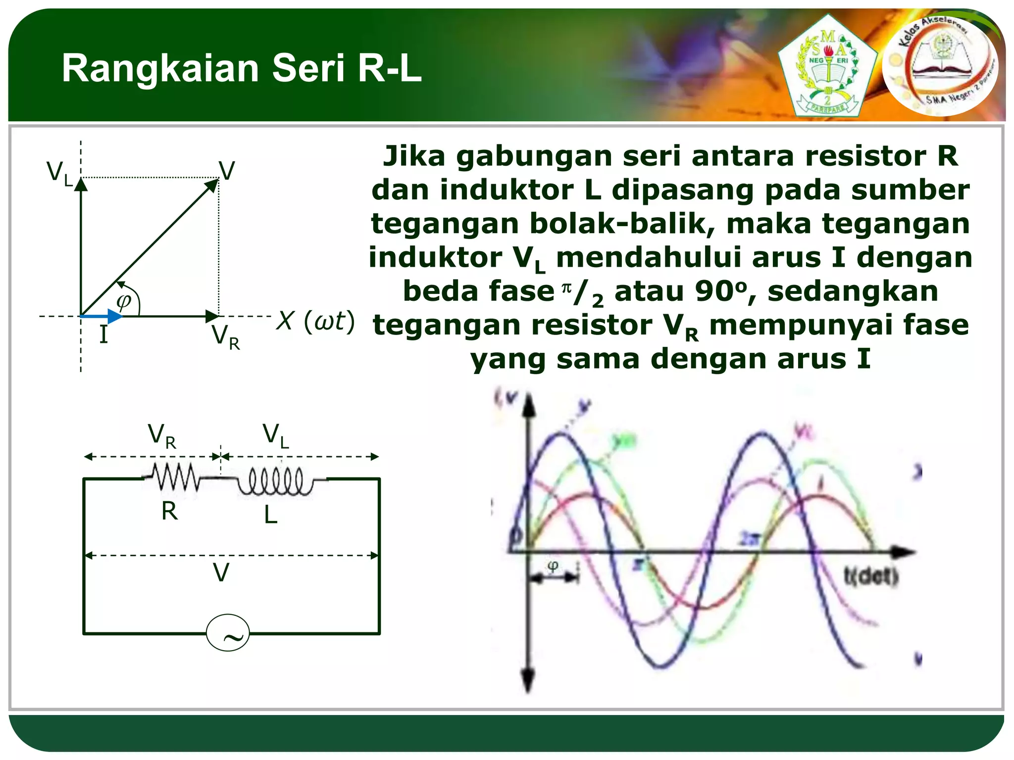 Rangkaian Seri R-L-C dan Resonansi | PPTX