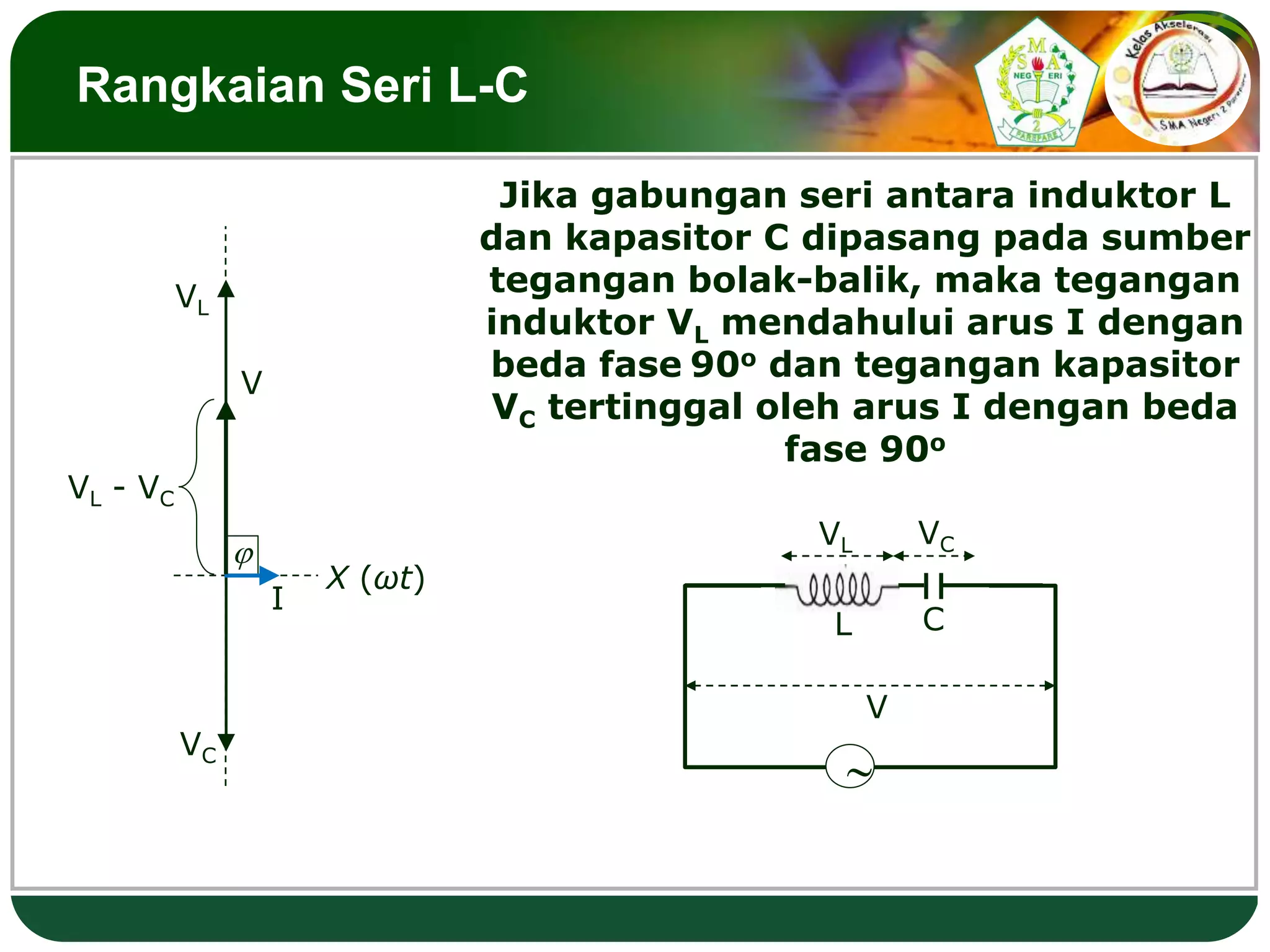 Rangkaian Seri R-L-C dan Resonansi | PPTX