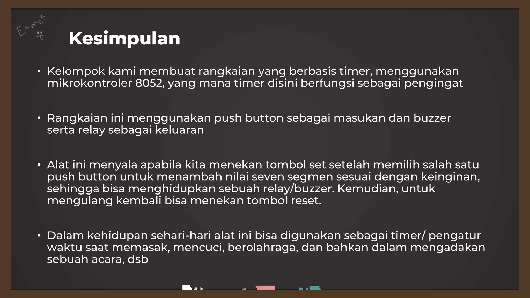 Rangkaian timer up & down | PPTX