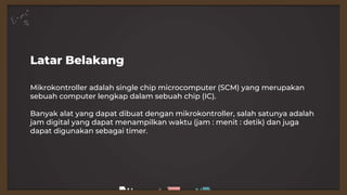 Rangkaian timer up & down | PPTX