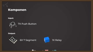 Rangkaian timer up & down | PPTX