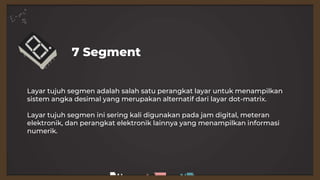 Rangkaian timer up & down | PPTX