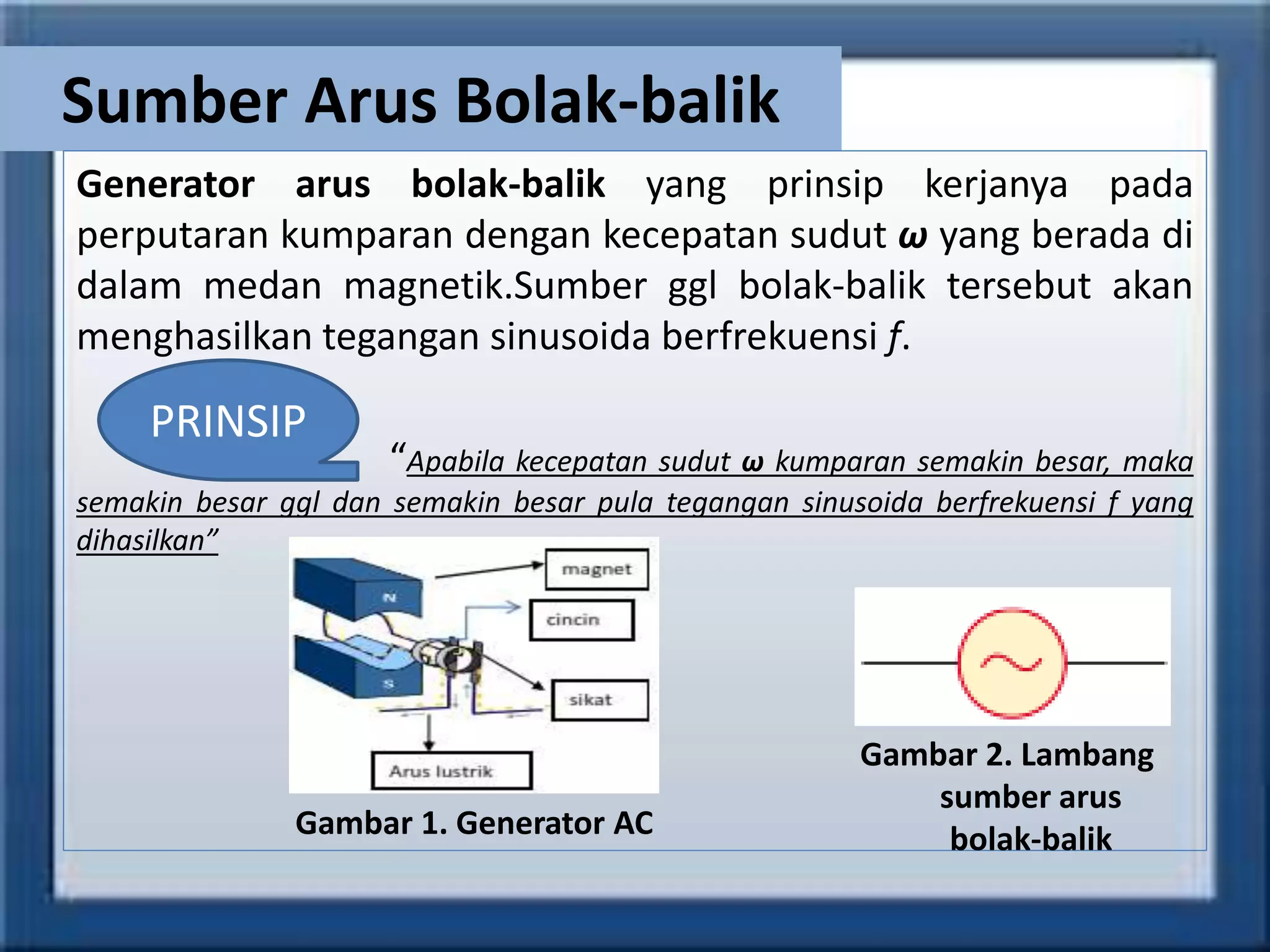 Rangkain arus bolak balik kelas xii | PDF