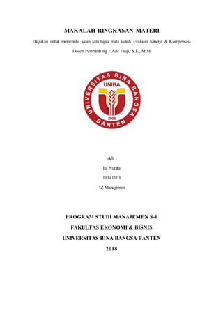 Rangkuman UTS dan UAS | DOCX