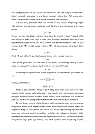 Dasar-Dasar Fisika dan Matematika | PDF
