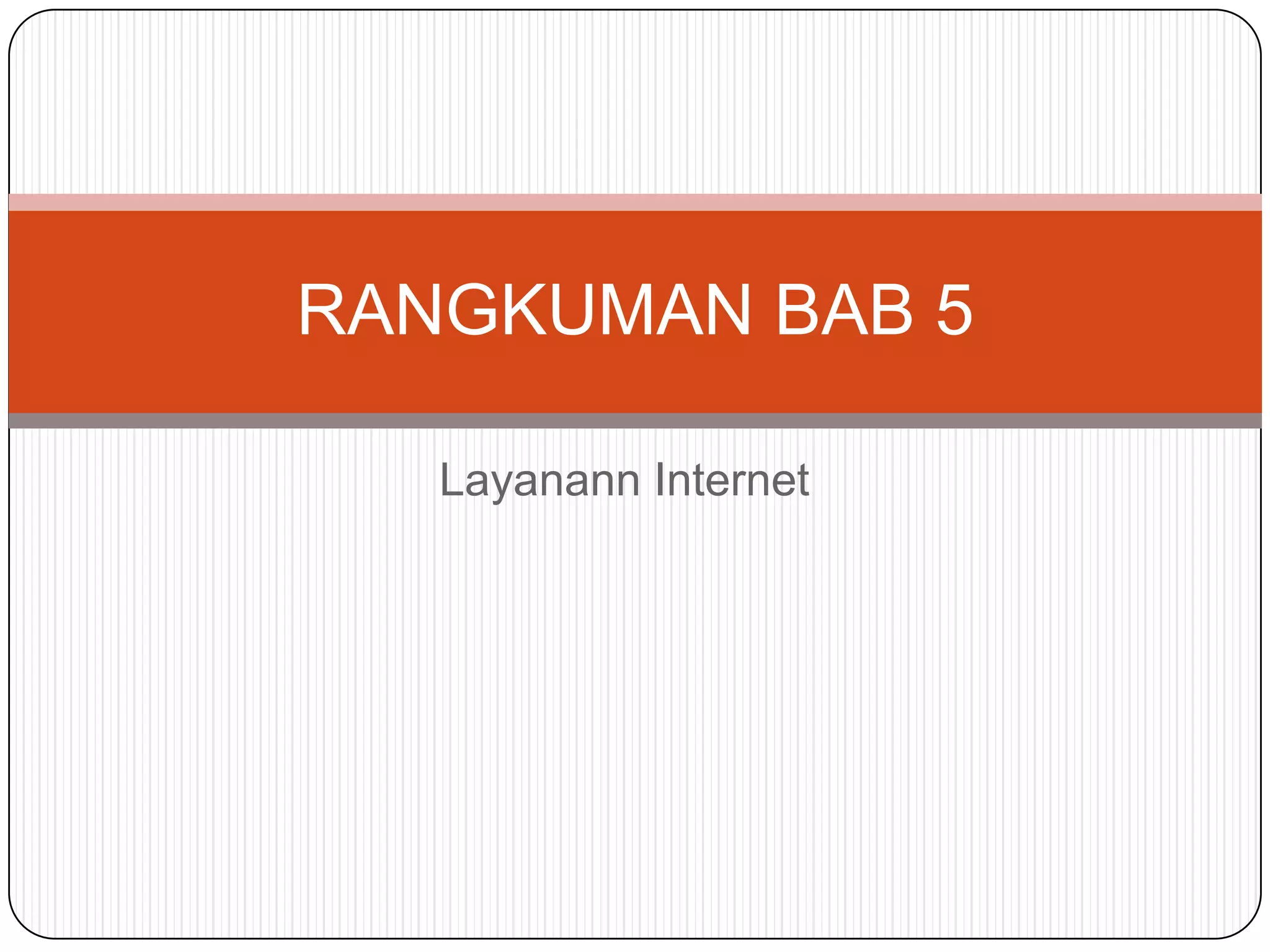 Rangkuman bab 5 | PPT