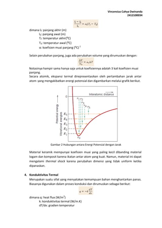 Sifat Optik dan Termal Material | PDF