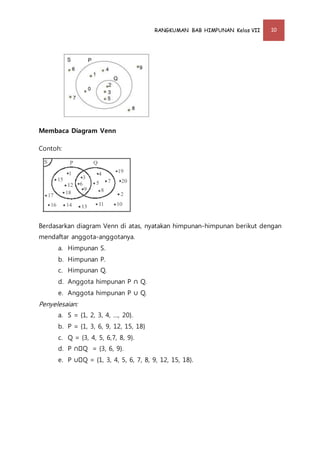 Rangkuman himpunan | DOCX
