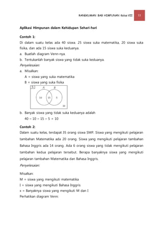 Rangkuman himpunan | DOCX