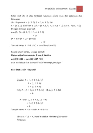 Rangkuman himpunan | DOCX