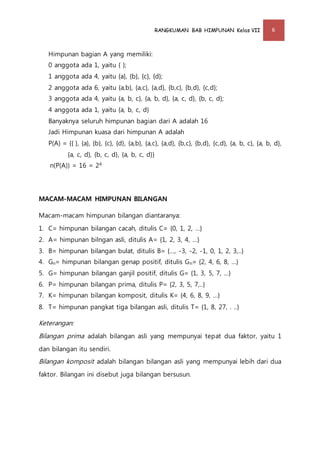 Rangkuman himpunan | DOCX