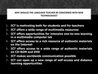 Introduction to new technologies and how they can contribute to ...