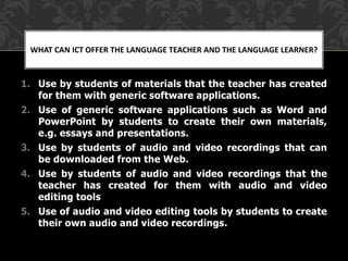 Introduction to new technologies and how they can contribute to ...