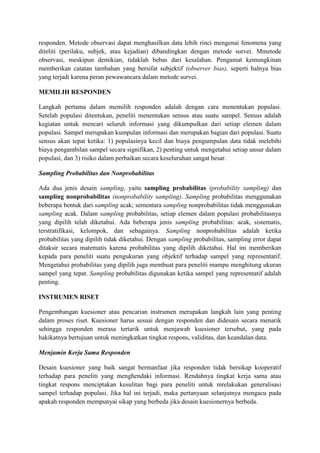 Rangkuman mata kuliah akuntansi keperilakuan (metode riset) kelompok 2 | DOCX