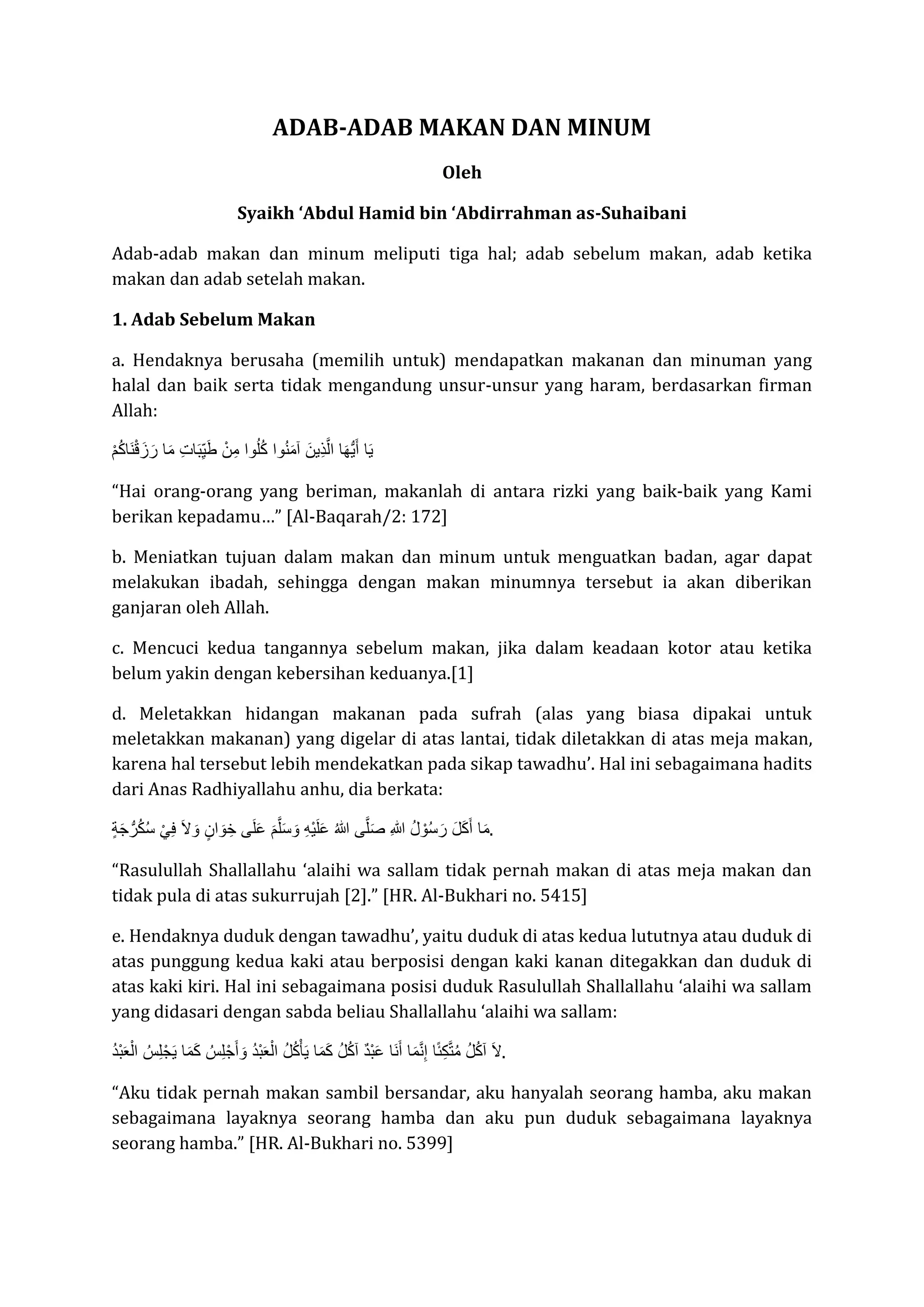 RANGKUMAN MATERI ADAB MAKAN, MINUM DAN SILATURAHIM.docx