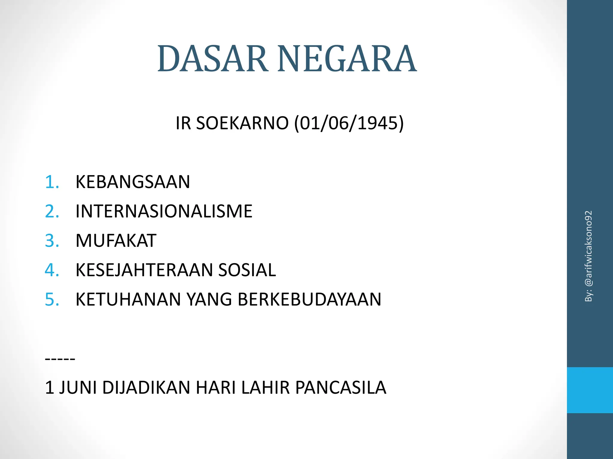 RANGKUMAN MATERI TES WAWASAN KEBANGSAAN 2021 | PPTX