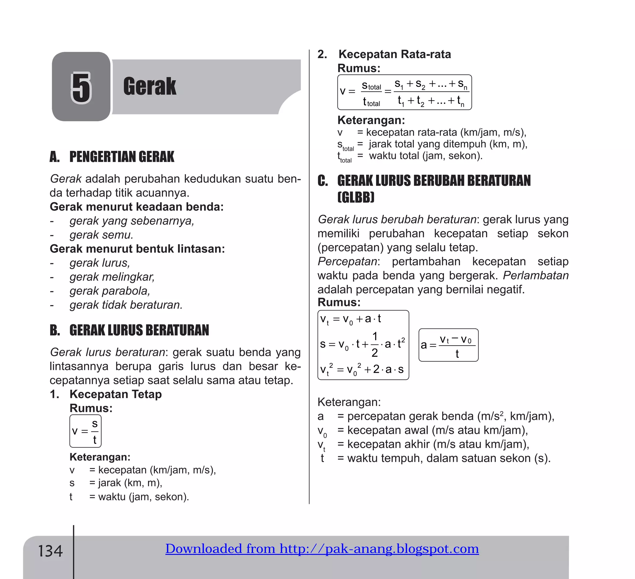 Rangkuman materi un ipa smp fisika biologi dan kimiarevised | PDF