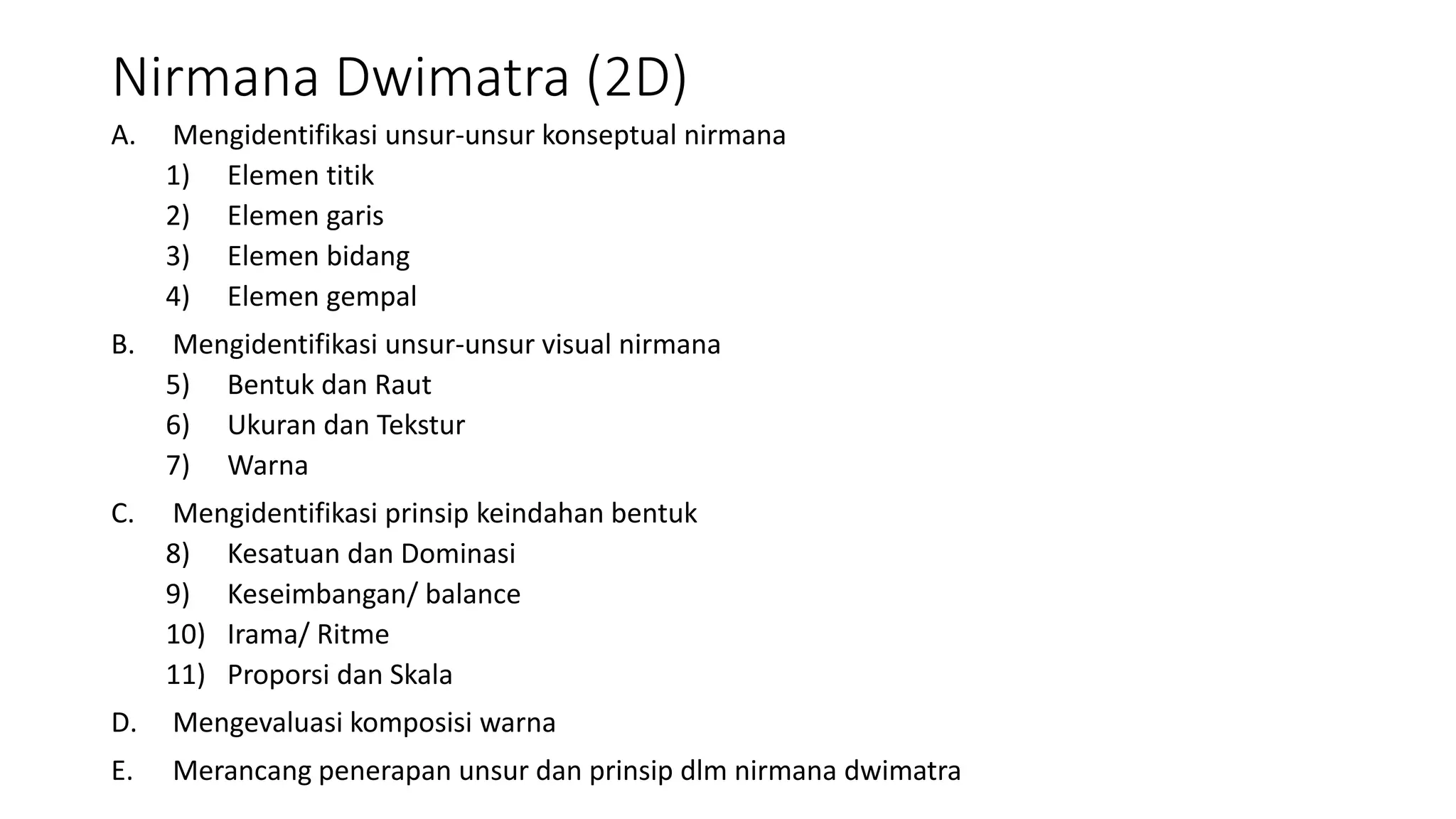 Rangkuman modul A profesional nirmana dwimatra | PPTX