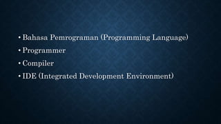 Rangkuman Pemograman Dasar.pptx