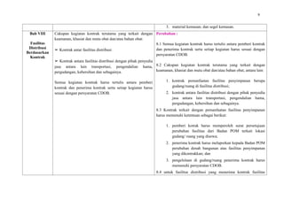 Farmasi Distribusi - Rangkuman Perbandingan CDOB 2019 dan CDOB 2020 | PDF