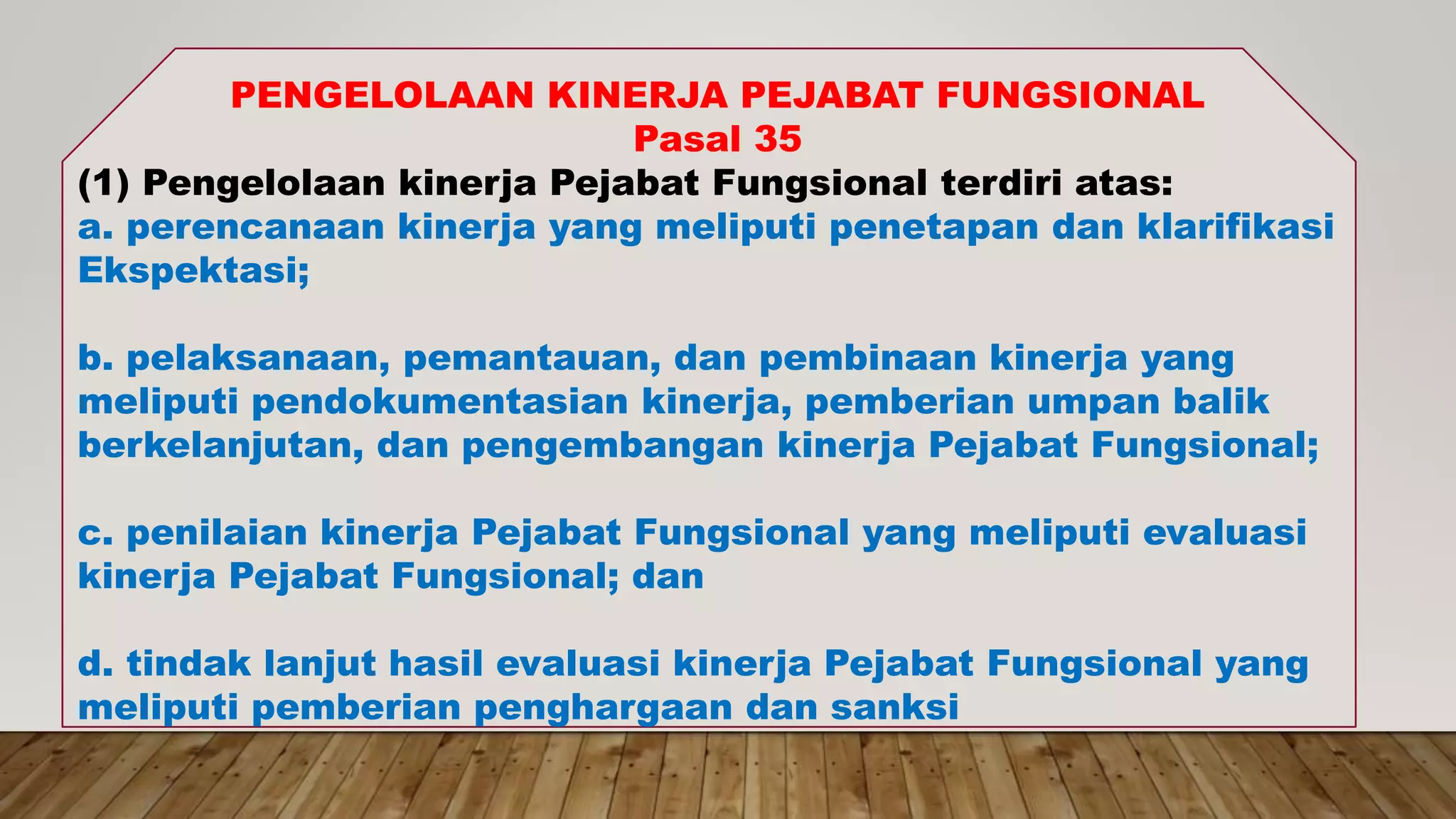 RANGKUMAN PERMENPAN 1 TAHUN 2023 KINERJA PNS.pptx